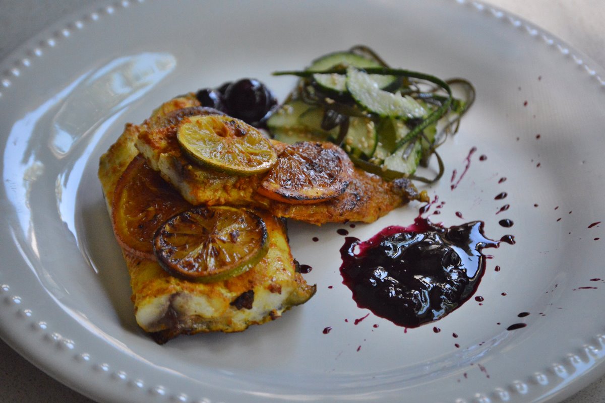 Espectacular receta de Pacú con arándanos y cítricos | Diario Río Uruguay