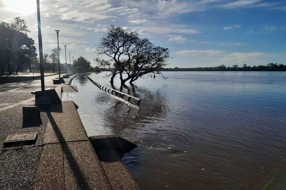 Dieron a conocer un nuevo parte sobre caudal del río Uruguay frente al ...
