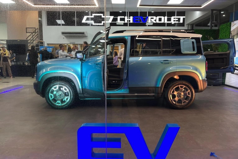 RUDAS se sumó al lanzamiento del auto 100% eléctrico de Chevrolet ...